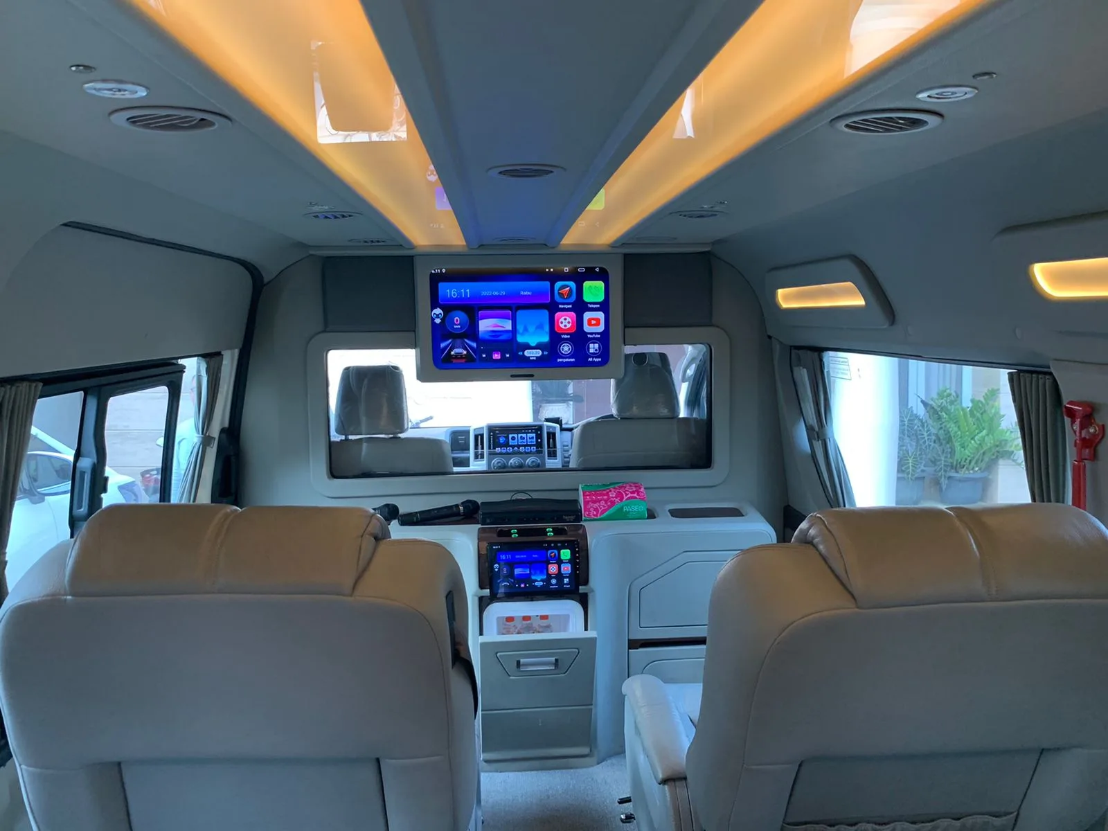 Hiace Premio with Driver: Captain Seat and Premio Luxury - Bandung Driver